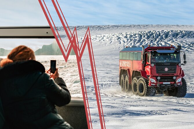 RED GLACIER MONSTER TRUCK Langjokull GLACIER Tour From Gullfoss - Preparing for Your Glacier Adventure