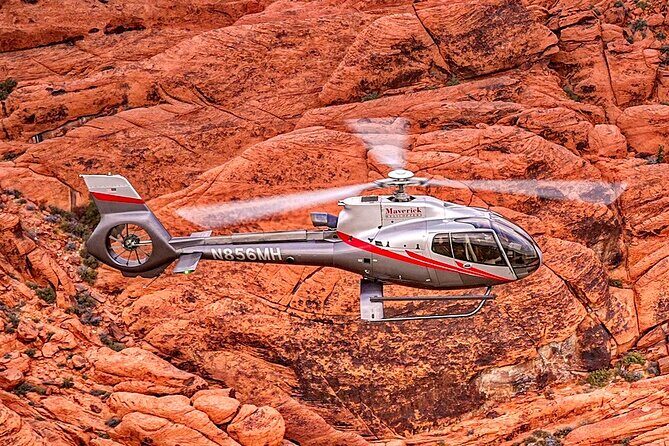 Red Rock Canyon Helicopter Tour with Landing and Champagne Toast - Key Points