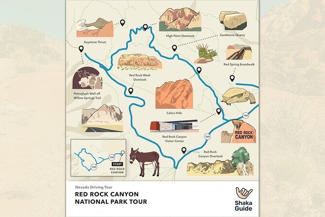 Red Rock Canyon Tour Self-Guided Drive Experience - Frequently Asked Questions