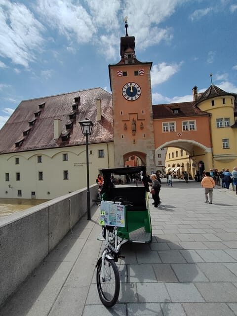 Regensburg citytour rickshaw-pedicab - Key Points