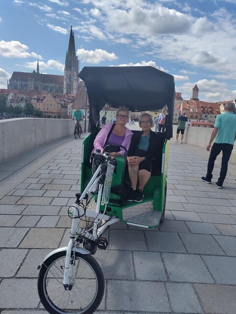 Regensburg citytour rickshaw-pedicab - The Sum Up