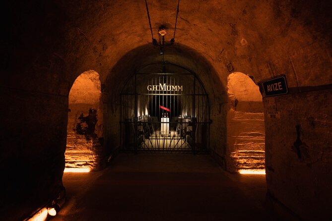 Reims or Epernay: Full day Champagne Mumm, family grower & lunch - The Details of the Tour
