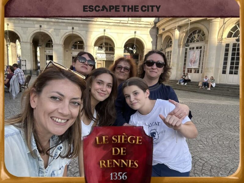 Rennes: Outdoor Escape Game - Le Siège de Rennes - How the Experience Unfolds