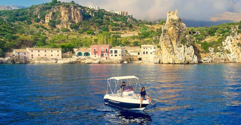 Rent a Boat for Half a Day in July in Castellammare Del Golfo - Discovering the Faraglioni of Scopello