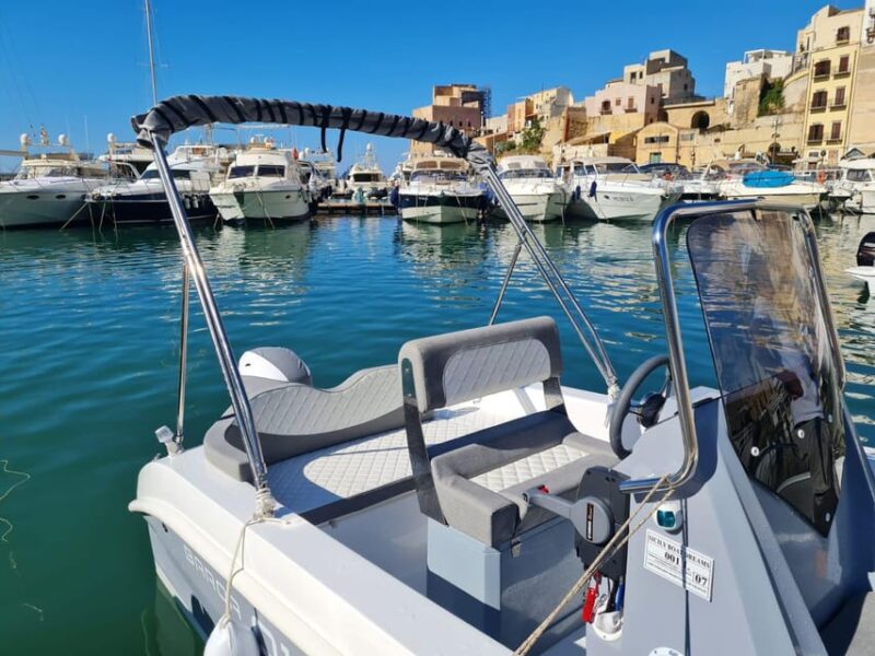 Rent a Boat Half Day June in Castellammare Del Golfo Q19 - Explore the Beautiful Coast