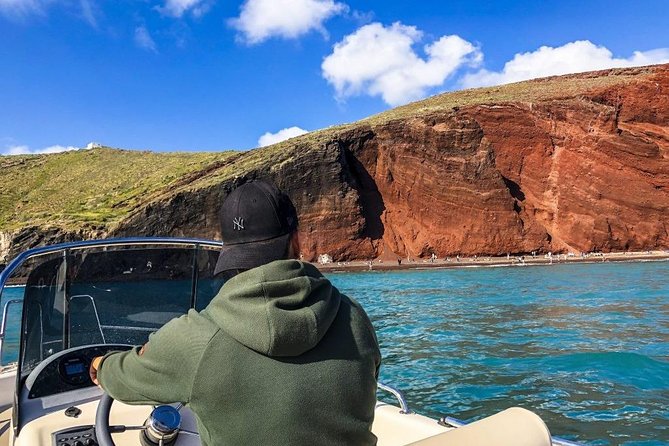 Rent a Boat in Santorini Without a License *Brand NEW BOATS * - Meeting and Pickup Details