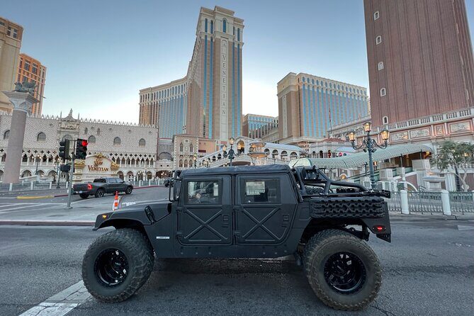 Rent a Custom Military Hummer H1 in Las Vegas - The Routes: Flexibility and Discovery