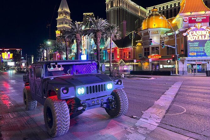 Rent a Custom Military Hummer H1 in Las Vegas - Authenticity and Value