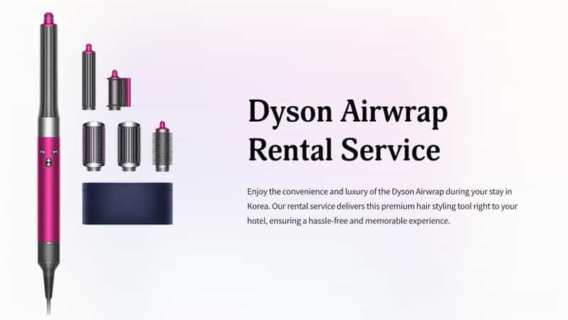 Rent a Dyson Airwrap During Your Korea Trip - Authentic Experiences and Practical Tips