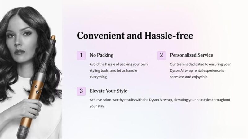 Rent a Dyson Airwrap During Your Korea Trip - The Sum Up