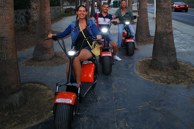 Rent an E-Scooter Chopper 2 Seater : Playa Del Ingles,Maspalomas and Meloneras - Included Services and Features