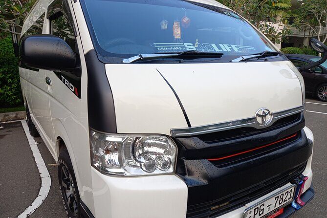 Rent Van (Mini Bus) with Driver in Sri Lanka - Itinerary and Practical Use Cases