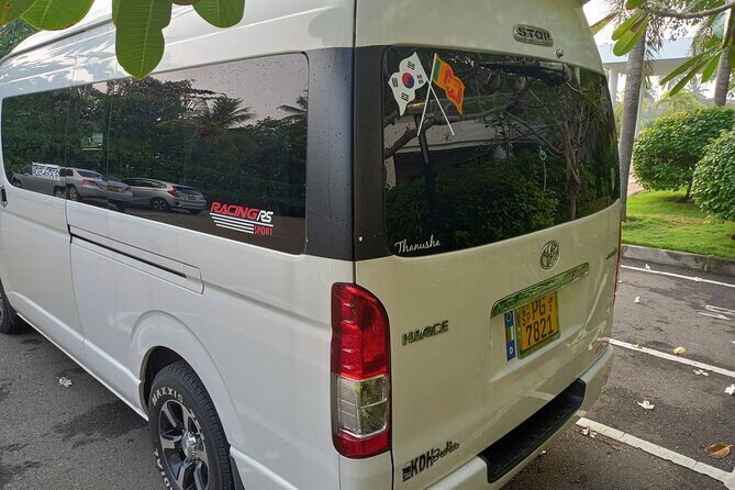 Rent Van (Mini Bus) with Driver in Sri Lanka - Additional Considerations