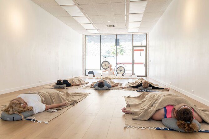 Restorative Soundbath in Palm Springs - The Experience Itself