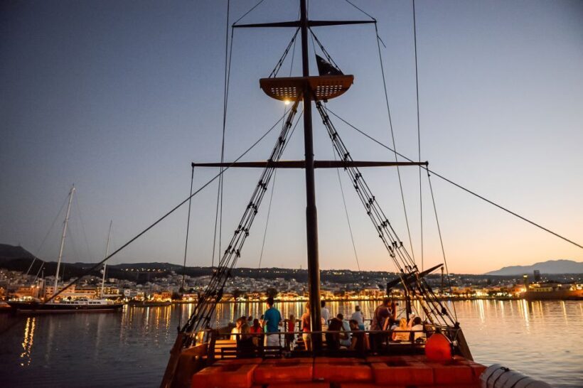 Rethymno: Sunset Cruise on a Wooden Pirate Boat - Practical Tips for a Great Experience