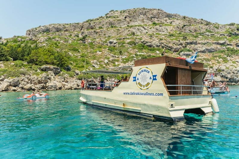 Rhodes: Anthony Quinn, Ladiko and Caves All-Inclusive Cruise - Key Points
