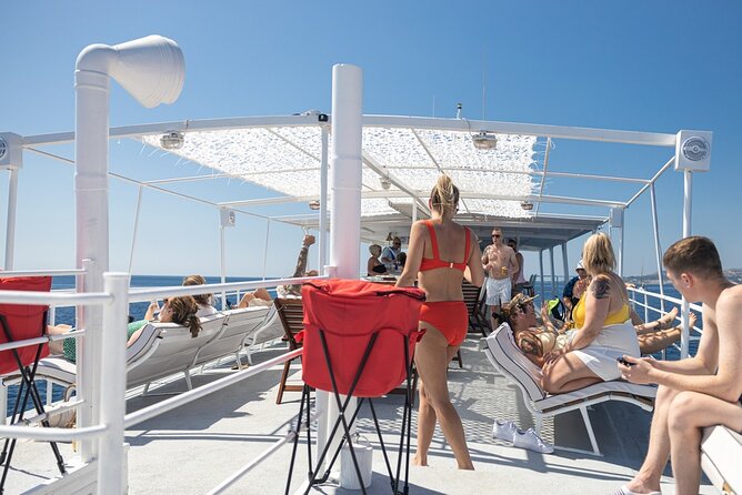 Rhodes Bay to Bay Swim Cruise-Greek Buffet W/Wine Included - Exploring the Bay to Bay Swim Cruise