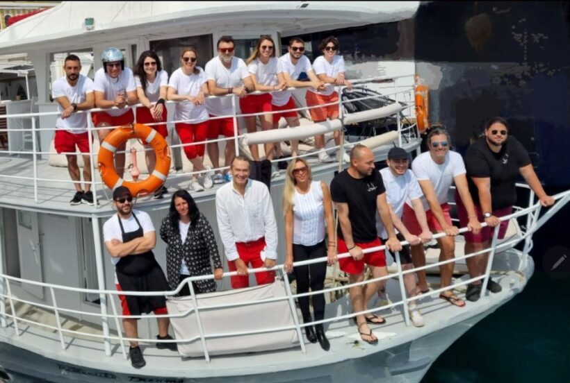 Rhodes: Bay to Bay Swim Cruise with Greek Buffet and Wine - Key Points