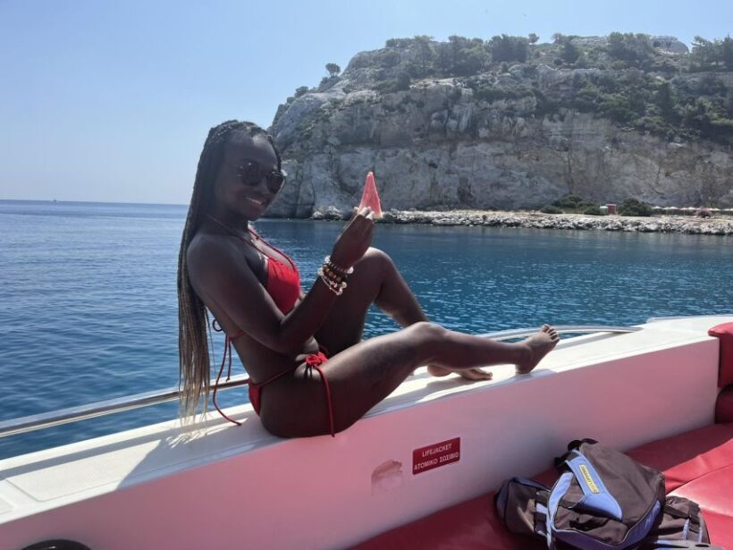 Rhodes: Beach Cruise with Swimming, Meal, & Unlimited Drinks - Pricing and Value