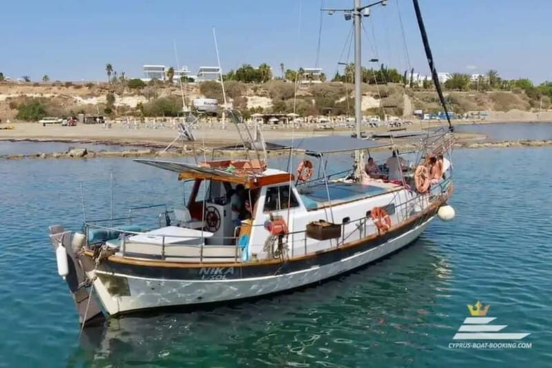 Rhodes: Cruise with 4 Swim Stops, Lunch, Drinks & Transfers - An Authentic Day at Sea on Rhodes