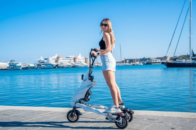 Rhodes: Explore the New and Medieval City on Trikkes - Rhodes: Explore the New and Medieval City on Trikkes
