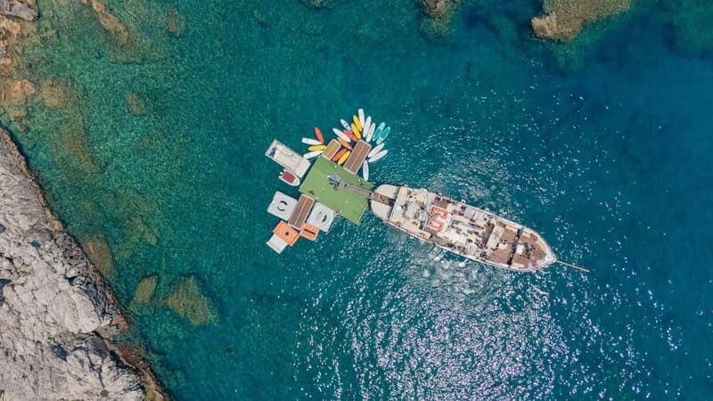 Rhodes: Gulet Trip with Food, Drinks, SUP, Kayak & Swimming - Water Activities and Equipment