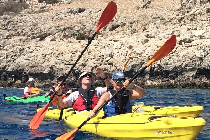 Rhodes Sea Kayaking Adventure Small Groups Incl.Transfer & Snack - Detailed Tour Inclusions
