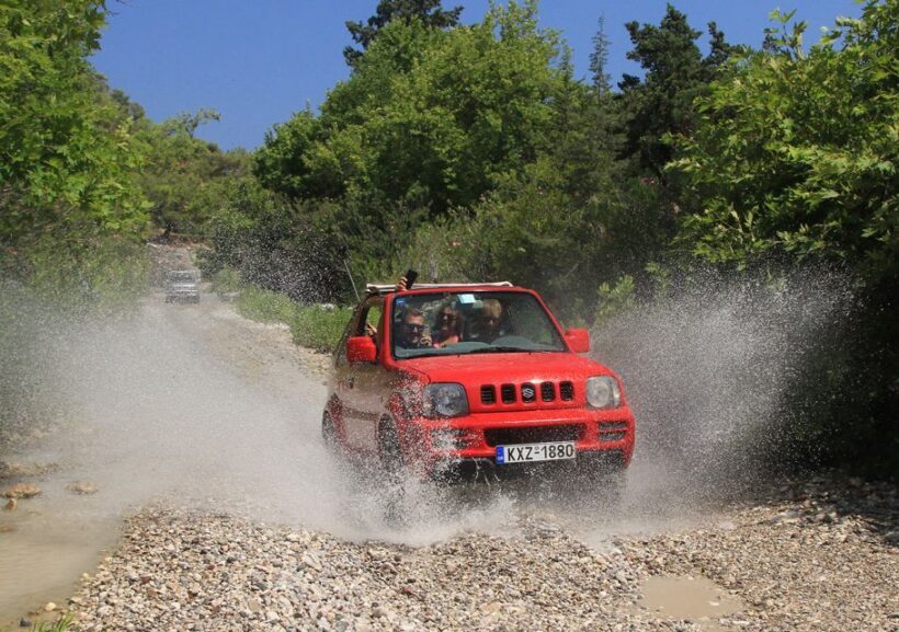 Rhodes: Self-Drive 4x4 Safari Tour with North Pickup - Authentic Food & Refreshing Swims