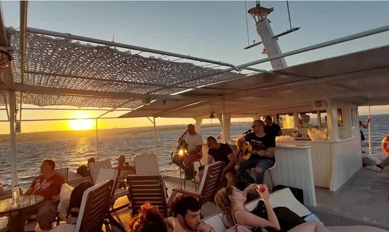 Rhodes: Sunset Cruise with Live Music, Wine & Greek Buffet - FAQ