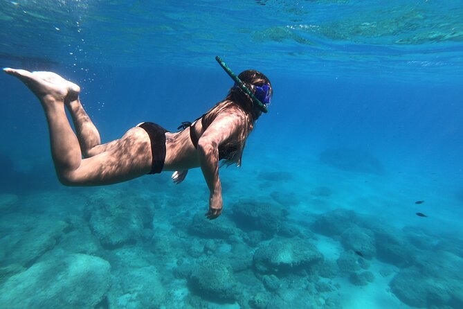 Rhodes to Anthony Quinn Bay E-Bike & Snorkelling Tour - Snorkeling at Kallithea Springs