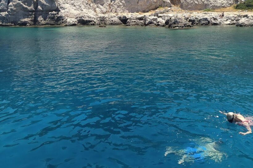 Rhodes Town: Anthony Quinn, Kalithea & Afandou Boat Cruise - Key Points