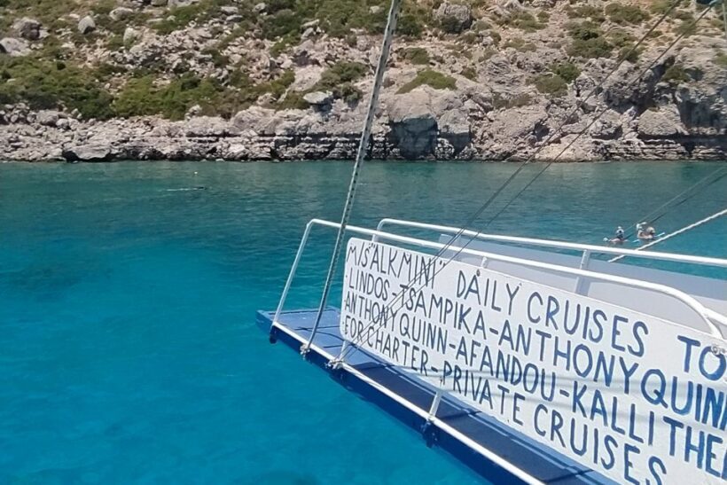 Rhodes Town: Anthony Quinn, Kalithea & Afandou Boat Cruise - An Honest Look at the Rhodes Boat Cruise Experience
