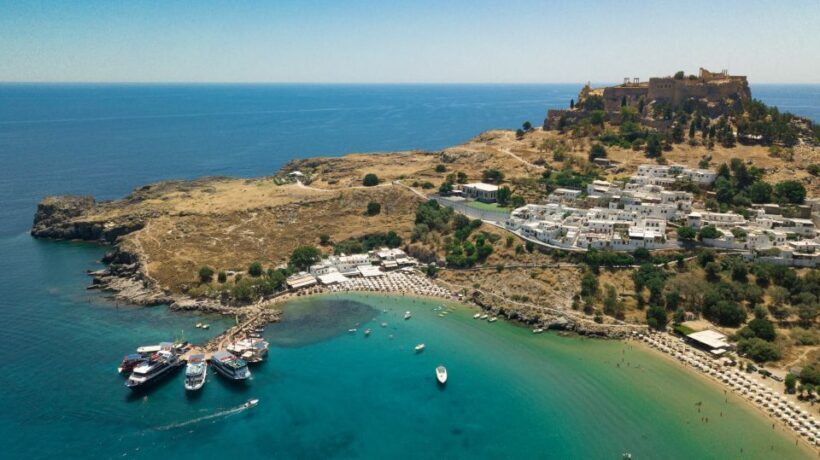 Rhodes Town: Scenic Cruise to Lindos with Swim Stops - Key Points