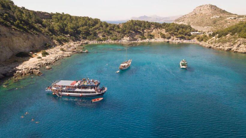 Rhodes Town: Scenic Cruise to Lindos with Swim Stops - The Sum Up