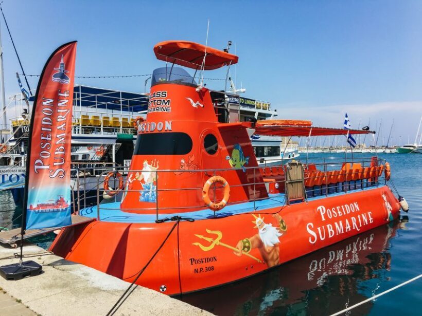 Rhodes Town: Submarine Cruise with Underwater Views - Practical Tips for a Smooth Experience