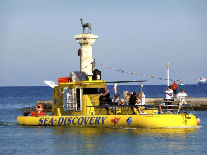 Rhodes Town: Yellow Submarine Cruise with Underwater Views - What to Expect on the Tour