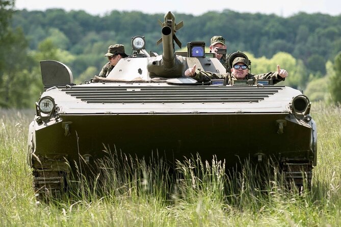 Ride in a BMP tank and military garage tour Prague - FAQ