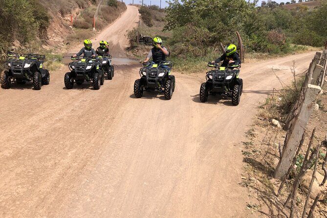 Ride in four-wheelers/,shooting target Paintball - An In-Depth Look at the Rosarito ATV & Paintball Tour