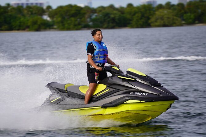 Ride the waves of Miami Bay with brand new Jet Skis - What to Expect from This Miami Jet Ski Experience