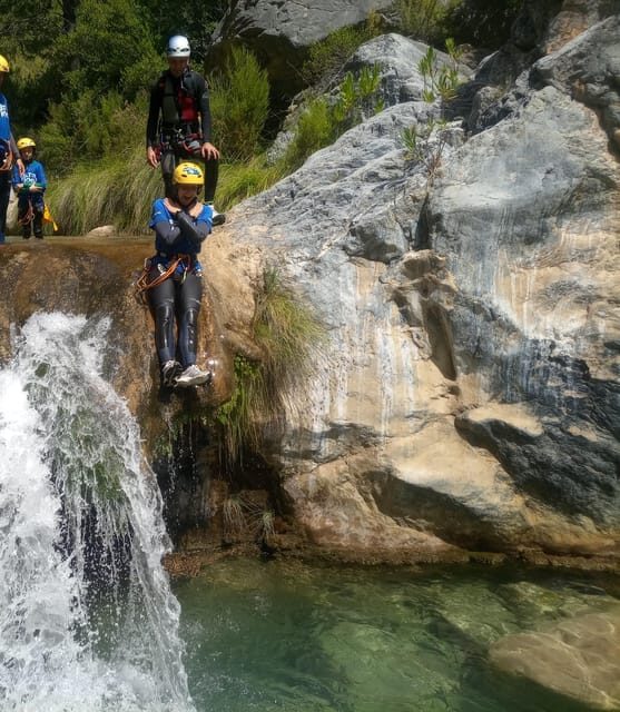 Río Verde, Otivar, Granada: canyoning crystal clear waters jumps and rappel - Whats Included and Whats Not