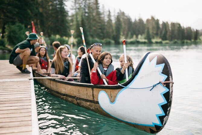 River Explorer | Big Canoe Tour in Banff National Park - The Scenic Journey