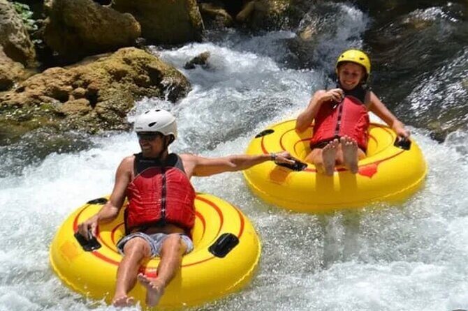 River rapids tubing rafting kayaking and beach Adventure - Key Points