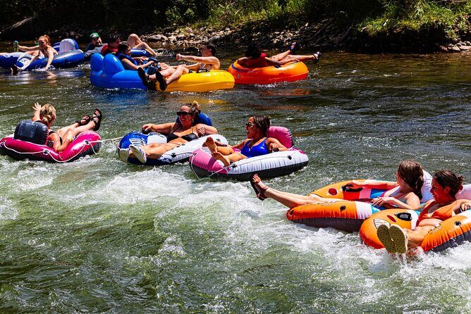River Rapids Waterfalls Tubing and Beach Private Tour - Key Points