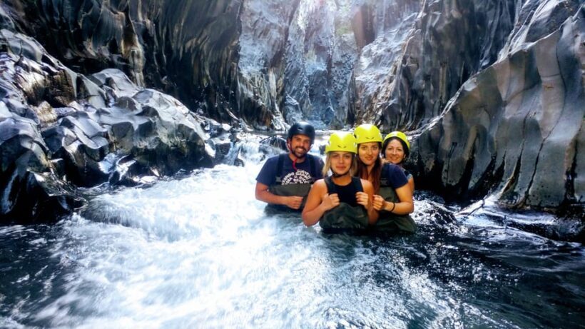 River Trekking Alcantara Gorges - Equipment and Included Items