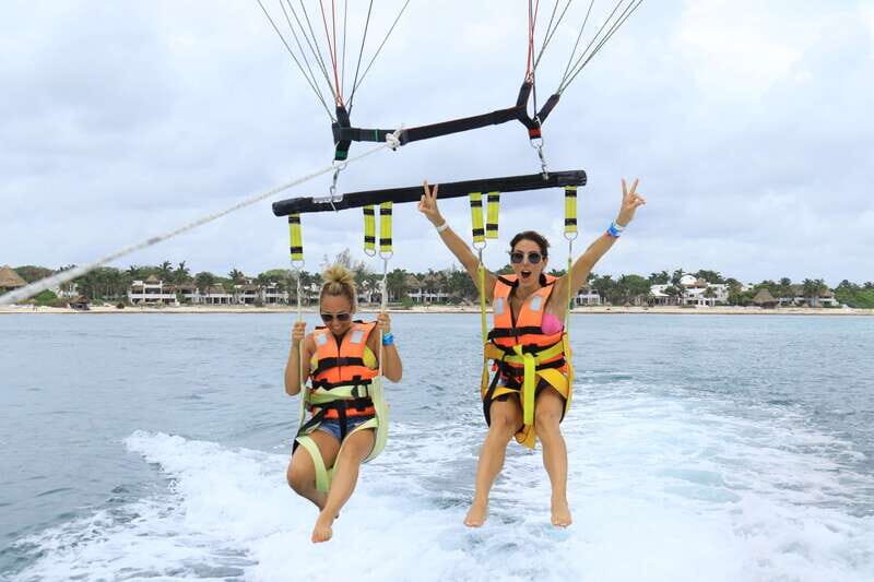 Riviera Maya: Parasailing Tour with Beach Club Access - Considering the Price and Value