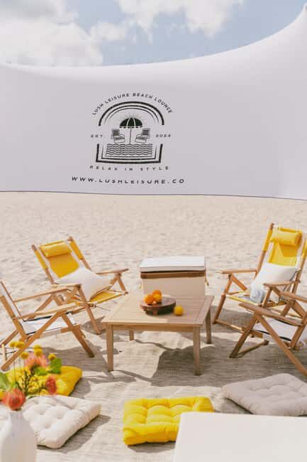Riviera Suite: Private Beach Lounge and Picnic Set Up - FAQ