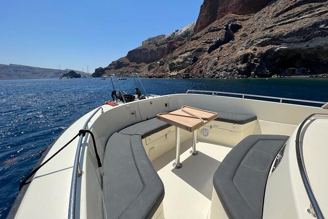 Roam the Caldera With a Private Motor Yacht - Snorkeling the Crystalline Waters