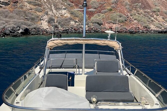 Roam the Caldera With a Private Motor Yacht - Pickup and Logistics for Cruise Ship Guests