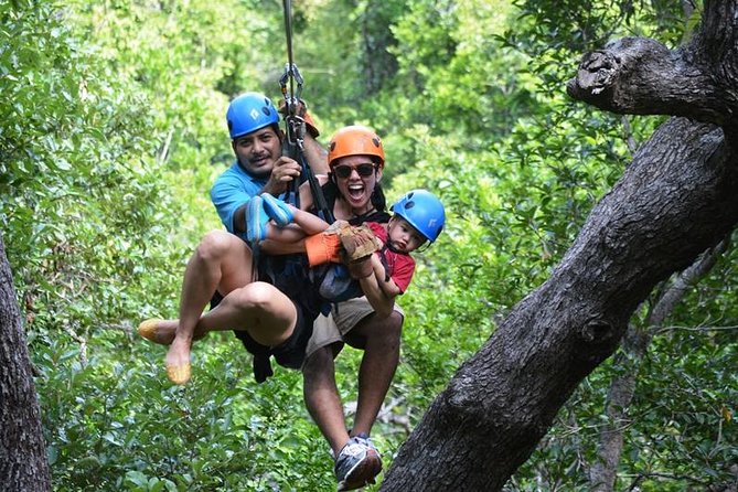 Roatan Canopy Zip Line and Beach Escape - Key Points