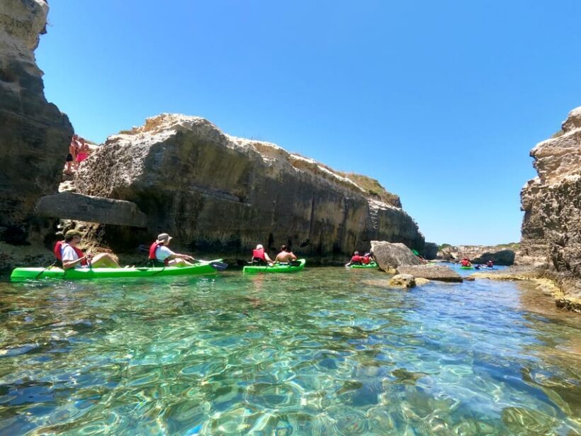 Roca Vecchia: Kayak and Canoe Tour to La Grotta della Poesia - What’s Included and Practical Details